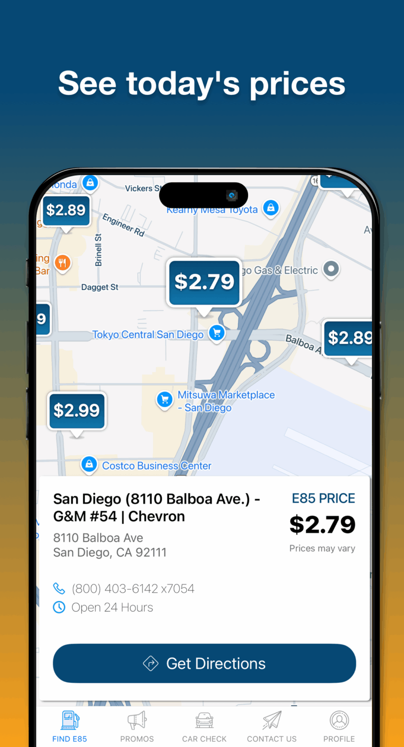 Pearson Fuels E85 Station Finder App - Pearson Fuels